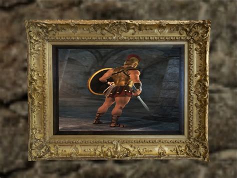 Second Life Marketplace Warrior Frame