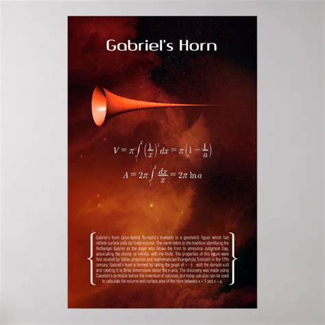 Gabriels Horn Poster Zazzle