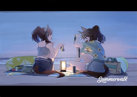 Daitaku Helios And Mejiro Palmer Umamusume Drawn By Fuyukayui Danbooru