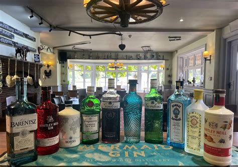 Great Selection Of Gins For You To Choose From The Fighting Cocks Pub