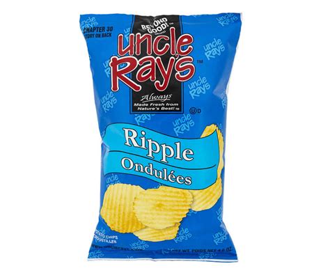 Uncle Rays Original Ripple Potato Chips Case Of 10 Stockup Market