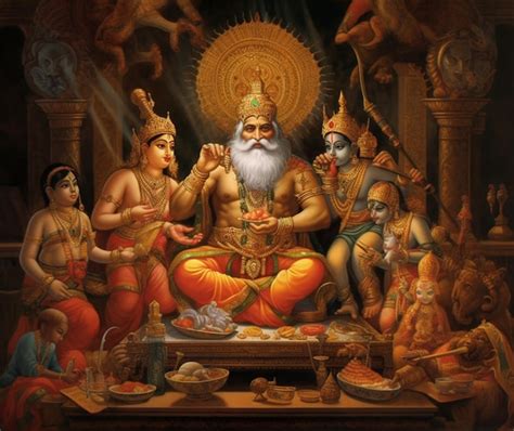 Vishwakarma Puja And Honoring Artisans Premium Ai Generated Image