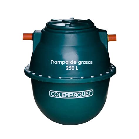 Tanque Trampa De Grasas Colempaques Ovoide 250 Litros