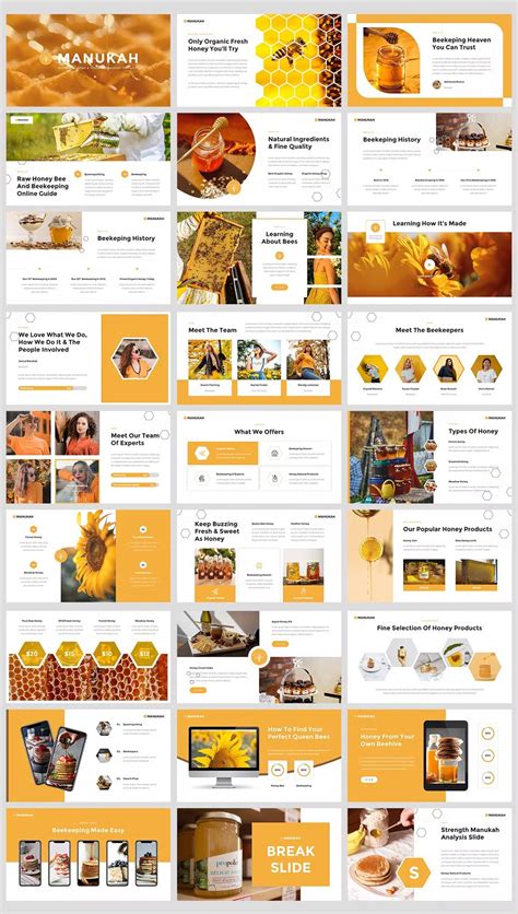Beekeeping Home And Honey Shop Powerpoint Template Bee Keeping