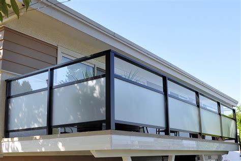 Aluminum Deck Railing Privacy Panel Kits Shipping Canada And Usa