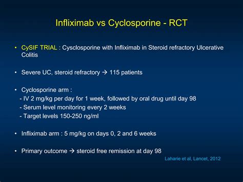 Steroid Refractory Ulcerative Colitis C Pptx