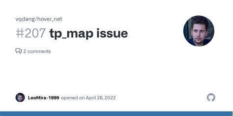 tp map issue · issue 207 · vqdang hover net · github