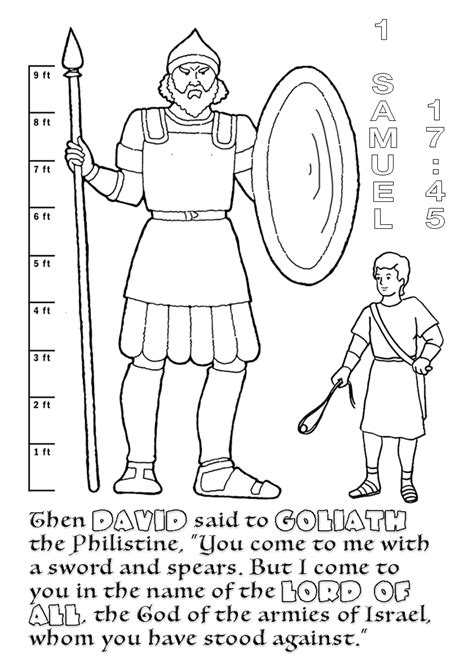 Free Printable David And Goliath Worksheets Printable Learning Sheets