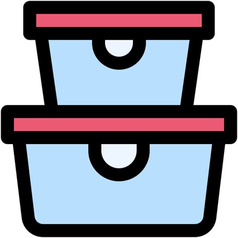 Tupperware Free Food Icons