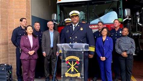 Oakland Selects Damon Covington As New Fire Chief Kron4