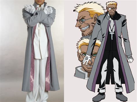 Hellsing Cosplay Alexander Anderson Full Costume Set5pcs