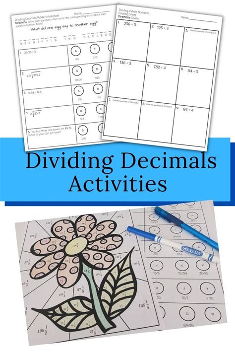 Dividing Decimals Worksheet 5th Grade Review Dividing Decimals