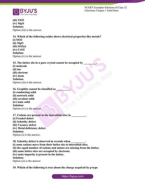 Ncert Exemplar Class 12 Ncert Exemplar Chemistry Solutions Chapter 1