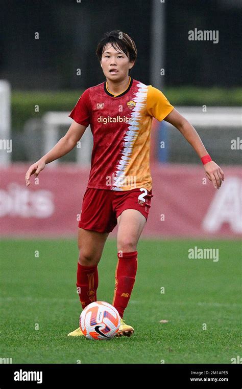 Moeka Minami Of As Roma Serie A Women League 2022 2023 Match Tre Fontane Stadium Roma V