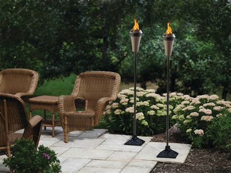 Tiki Cast Iron Torch Stand Heavy Duty Freestanding Philippines Ubuy