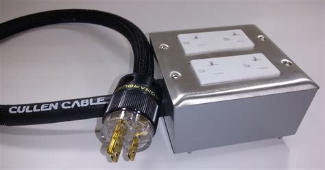 Gold Series Power Box 4 Outlet Receptacle Strip Cullen Cable