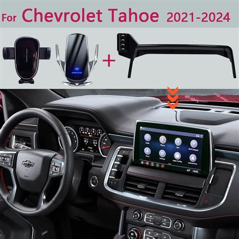 Car Phone Holder For Chevrolet Tahoe Gmt1yc 2021 2024 Gps Screen