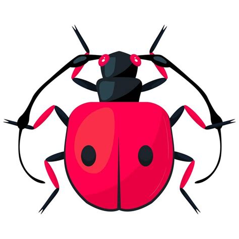 Premium Vector Colorful Bug Vector