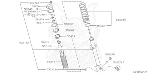 54329 01u00 Nissan Spacer Front Strut Insulator Nengun Performance