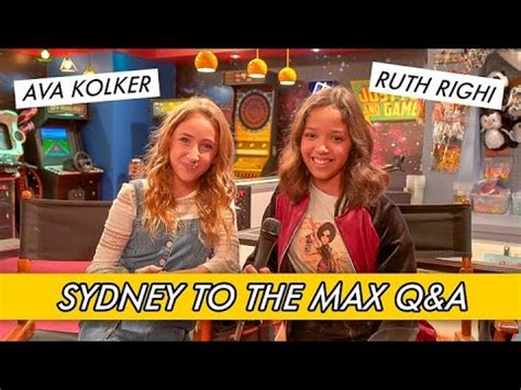 Ava Kolker And Ruth Righi Sydney To The Max Qanda Youtube