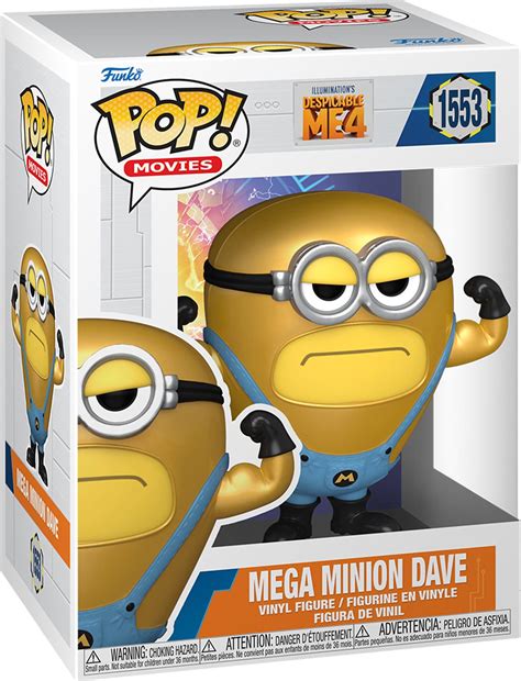 Funko Pop Despicable Me 4 Actionfigur Super Dave Elkjøp Elkjøp