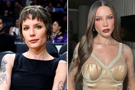 Halsey Shows Off Her New Mob Wife Makeover And Flaunts See Through