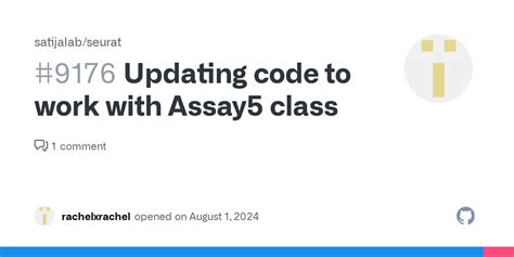 Updating Code To Work With Assay5 Class · Issue 9176 · Satijalab