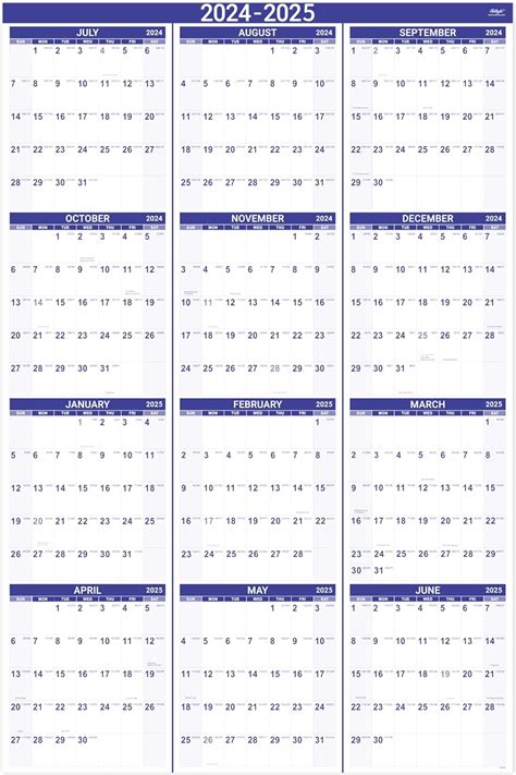 June 2024 June 2025 Calendar Calendar 2024 Printable Calendar 2025