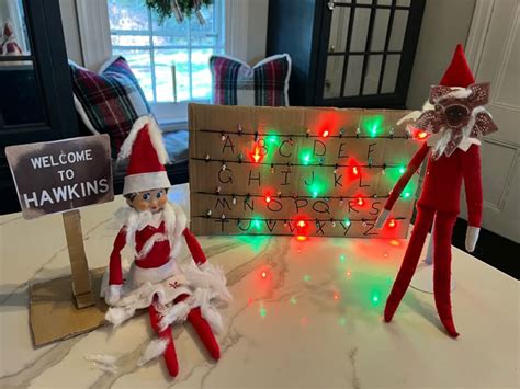 Stranger Things Elf On The Shelf Awesome Elf On The Shelf Ideas