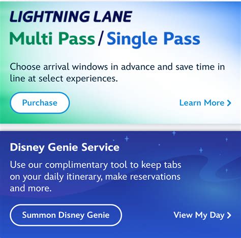 Wdw 2024 Mde Lightning Lane Single Pass Multi Pass Disney Genie Free My