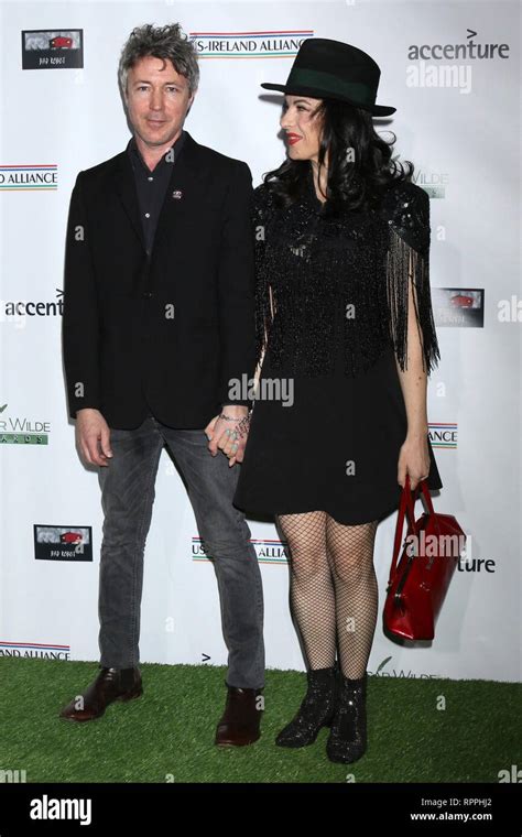 Santa Monica Ca 21st Feb 2019 Aidan Gillen Camille Osullivan At