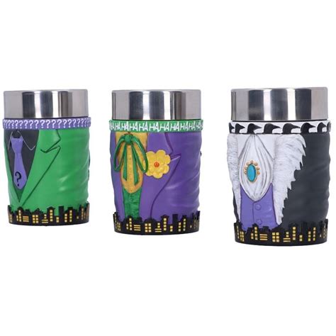 Dc Batman Super Villain Shot Glasses