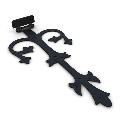 Retro Door Gate Hinges 11 3d Model 15 Obj Max Fbx 3ds Free3d