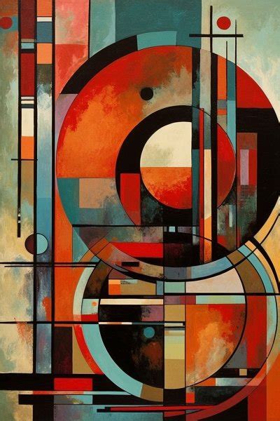 002 Colors And Shapes Of Constructivism Large Size Poster Printable