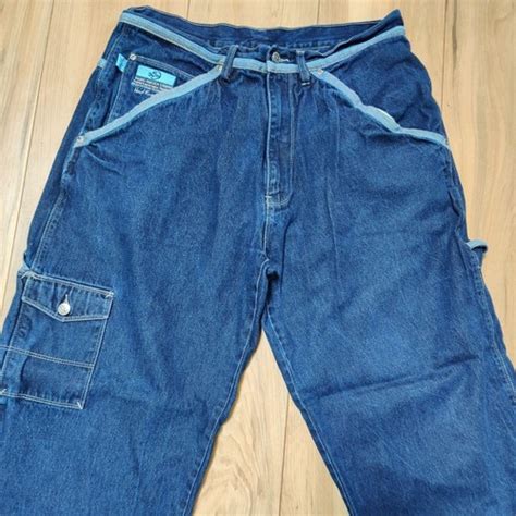 Vintage Y2k School Of Hard Knocks Embroidered Skater Carpenter Jeans