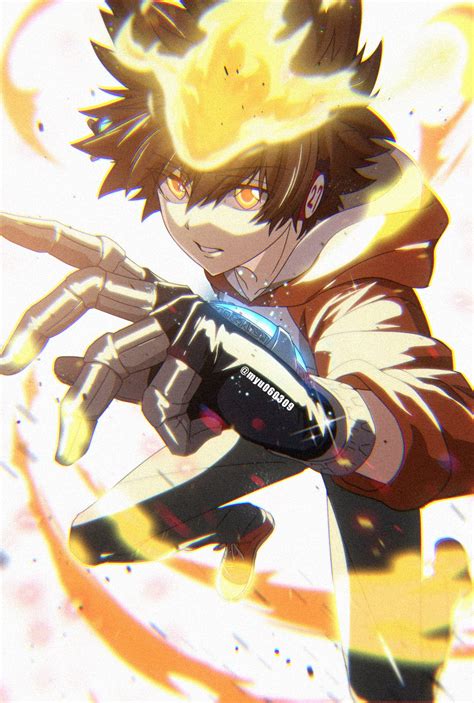 Sawada Tsunayoshi Katekyo Hitman Reborn Drawn By Myu Danbooru