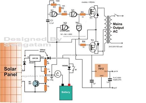 inverter basic circuit diagram