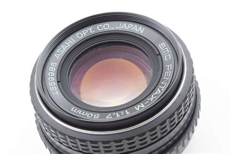 Yahooオークション ペンタックス Pentax Smc Pentax M 50mm F17 9