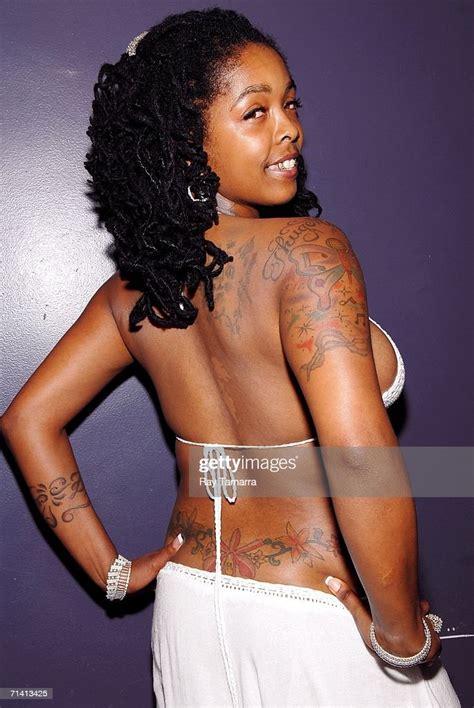Recording Artist Khia Attends Her Gangstress Album Release Party