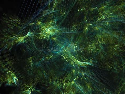Abstract Fractal Intricate Fancy Visual Future Template Design