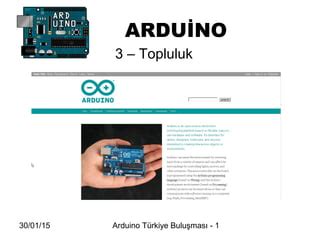 Arduino hakkında PPT