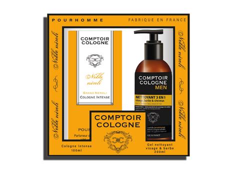 Coffret Comptoir Cologne Parfum Noble Néroli And Exfoliant Onivo Cosmetics