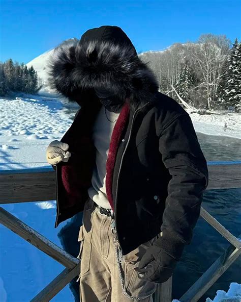 Faux Fur Lined Hooded Coats Kiikio
