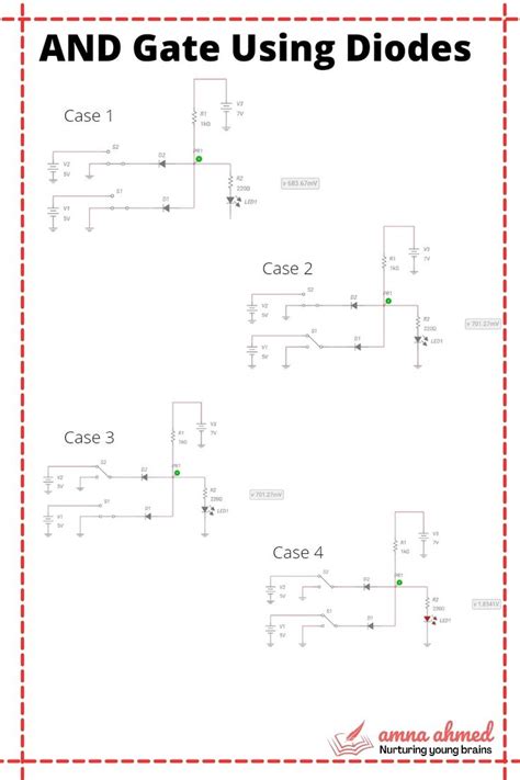 AND Gate Diodes In Electronic Technician Snap Circuits Printed Circuit Boards