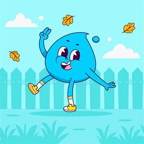 Cartoon Wassertropfen Bilder Kostenloser Download Auf Freepik