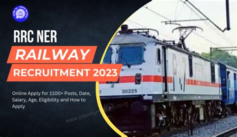 Rrc Ner Railway Recruitment 2023 Notification 1100 Posts Eligibility And More Details