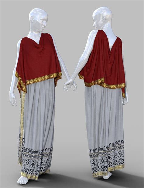 Dforce Classical Chitons For Genesis 9 And 8 Daz 3d