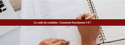 Code De Conduite Utilité Fonctionnement