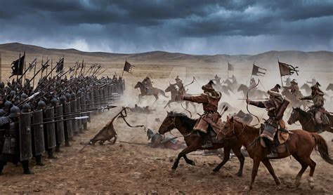 Xiongnu Launched A Surprise Attack On The Han Army By Hongwenzong On