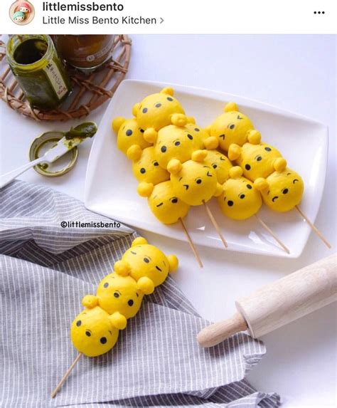 Kawaii Cooking Kawaii Food Rich Desserts Cute Desserts Food Art Bento Cute Buns Bread